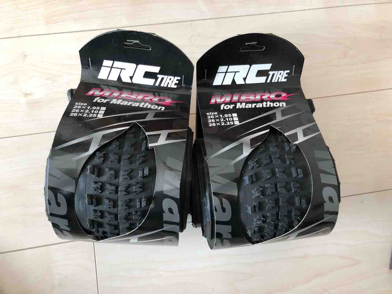Hardtail Rhapsody : IRC MIBRO for Marathon/etc