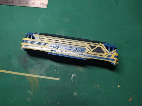 リマ・SNCF Class CC 67000ディーゼル機関車（7） : スロハユニフの工作日誌