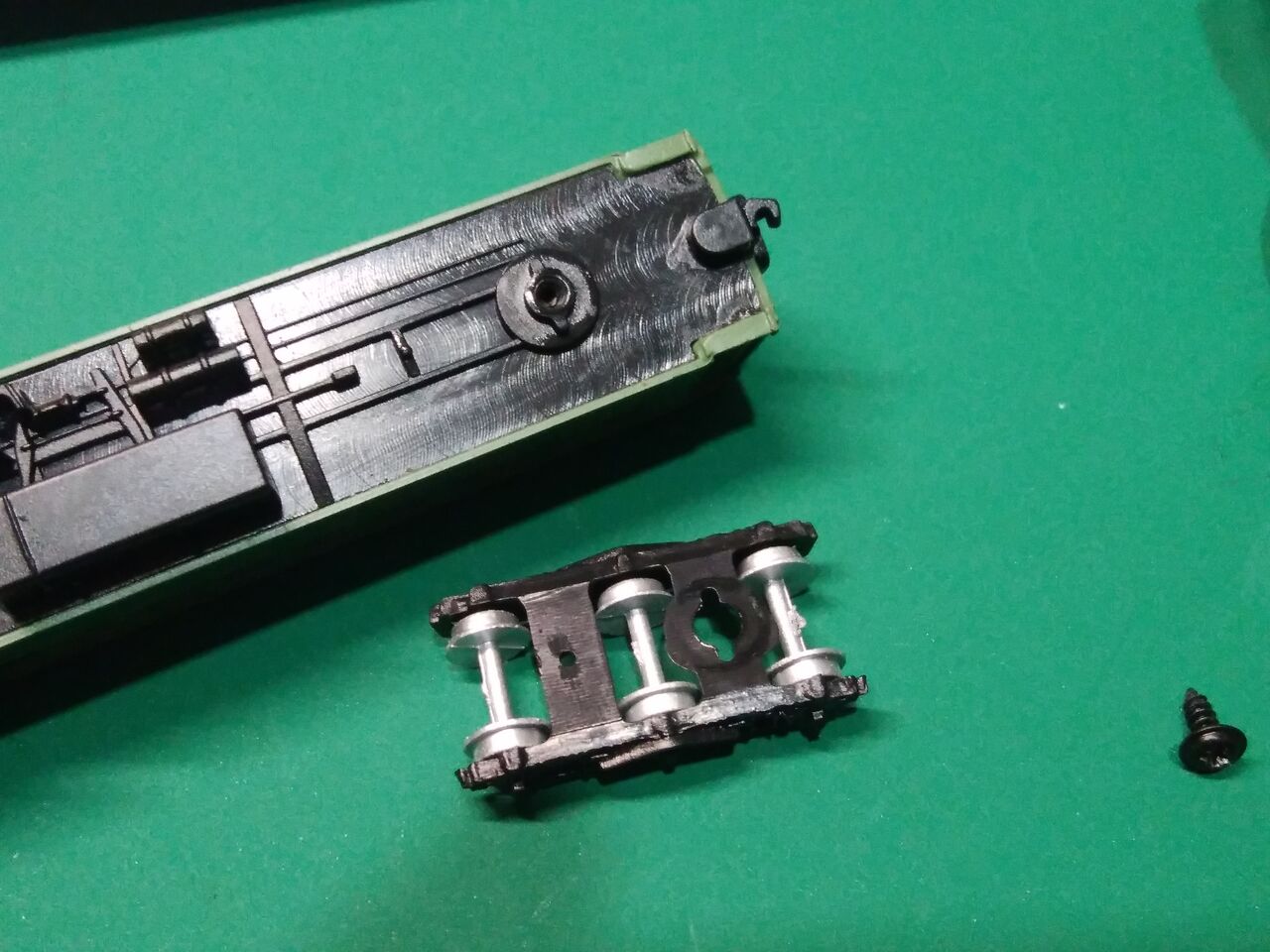 アシェット・国産鉄道コレクションより「マイテ49青大将」（4） : スロハユニフの工作日誌