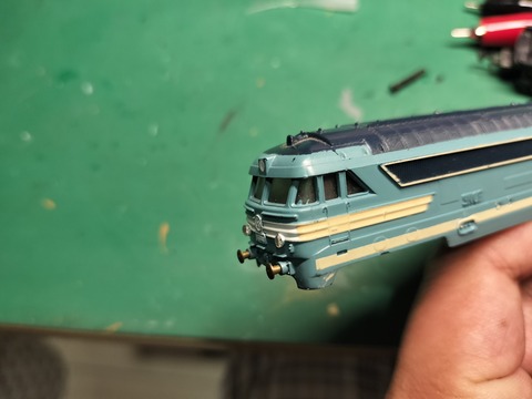 リマ・SNCF Class CC 67000ディーゼル機関車（3） : スロハユニフの工作日誌