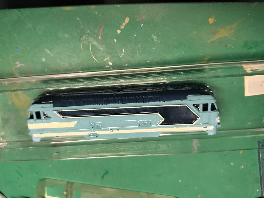 リマ・SNCF Class CC 67000ディーゼル機関車（5） : スロハユニフの工作日誌