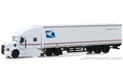 1/64 2019 Mack Anthem 18 Wheeler Tractor-Trailer - United States Postal ...