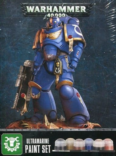 ウルトラマリーン ペイントセット 「ウォーハンマー40.000」 (Ultramarines Paint Set) [60-17] : ボード ...
