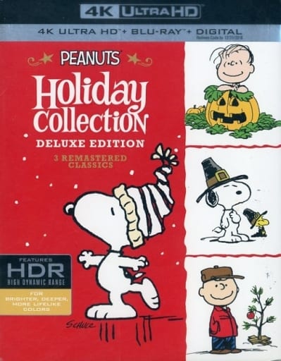 PEANUTS Holiday Collection DELUXE EDITION 3 REMASTERED CLASSICS 4K ...