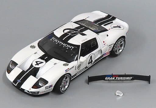 [破損品/箱欠品] 1/18 Ford GT LM Race Car Spec II GRAN TURISMO #4(ホワイト) 「グラン ...