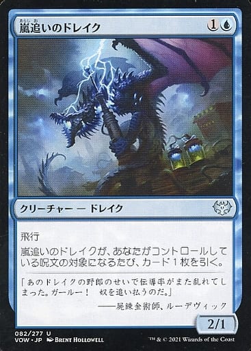 082/277[U]：嵐追いのドレイク/Stormchaser Drake : トレカのBOX予約・新入荷のBOX、シングルトレカ最速情報