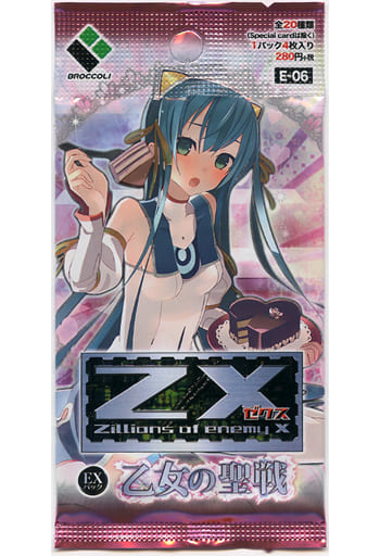 パック 】Z/X -Zillions of enemy X- EXパック 第6弾 乙女の聖戦[E06] : トレカのBOX予約・新入荷のBOX、シングルトレカ最速情報