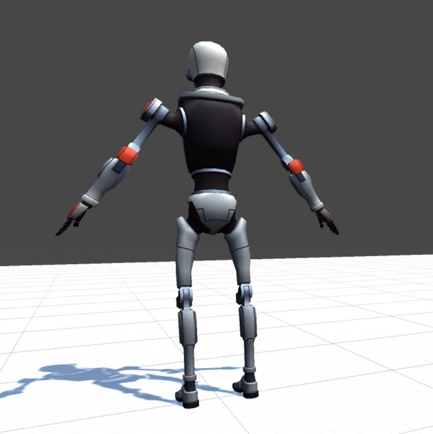 [無料Asset] 「Space Robot Kyle」をインポートしてみた [Unity3D] : ねぎたまらぼ