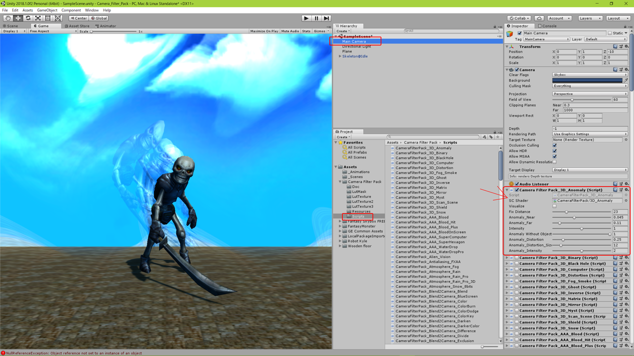 【アセット】『Camera Filter Pack』の全部のエフェクトを試してみた : ねぎたまらぼ