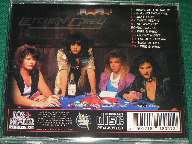 ☆80年代洋楽を中心に私の中の1枚☆1166☆LETCHEN GREY/PARTY POLITICS : 80's洋楽を中心に私の中の1枚