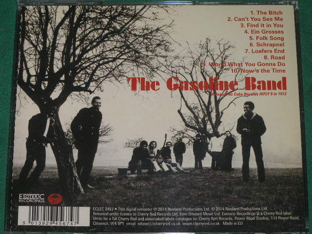 ☆80年代洋楽を中心に私の中の1枚☆1860☆THE GASOLINE BAND/st : 80's洋楽を中心に私の中の1枚