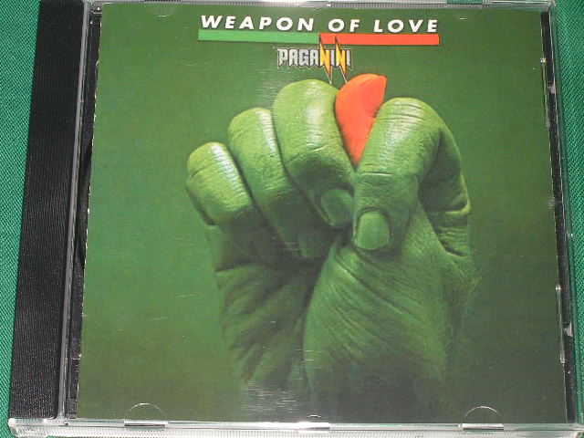 ☆80年代洋楽を中心に私の中の1枚☆1613☆PAGANINI/WEAPON OF LOVE : 80's洋楽を中心に私の中の1枚