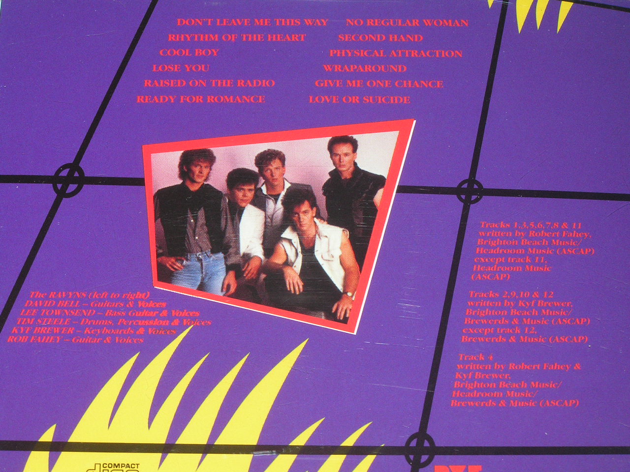 ☆80年代洋楽を中心に私の中の1枚☆20☆THE RAVYNS/ラヴィンズ : 80's洋楽を中心に私の中の1枚