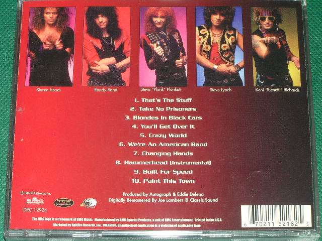 ☆80年代洋楽を中心に私の中の1枚☆541☆AUTOGRAPH/THAT'S THE STUFF : 80's洋楽を中心に私の中の1枚