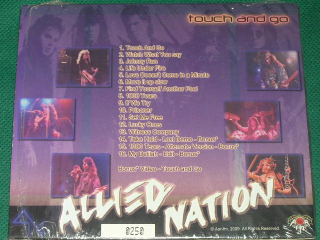 ☆80年代洋楽を中心に私の中の1枚☆1080☆ALLIED NATION/TOUCH AND GO : 80's洋楽を中心に私の中の1枚