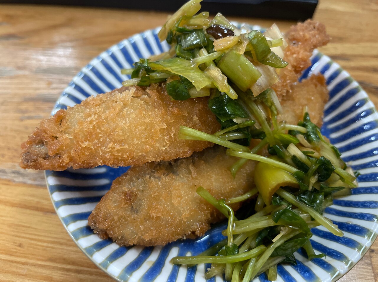 途中下車ハシゴ酒！小いわしフライに吉乃川＠龍馬（横浜） : 食メモ。～愛知＆旅先B級グルメと飲み記録～