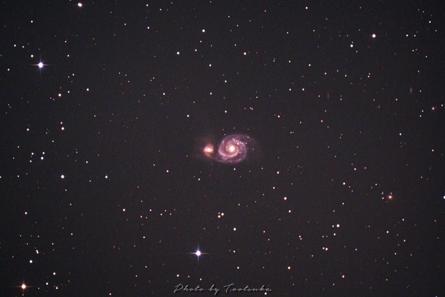 M51 子持ち銀河 : 天体写真撮影日記