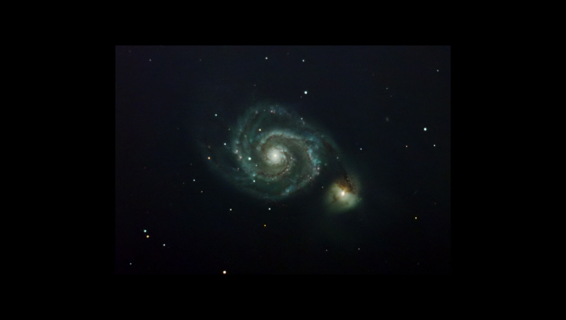 旧友とともにデジタル天体観望 M13, M51 : FROM DEEP SPACE 宇宙の深い所から