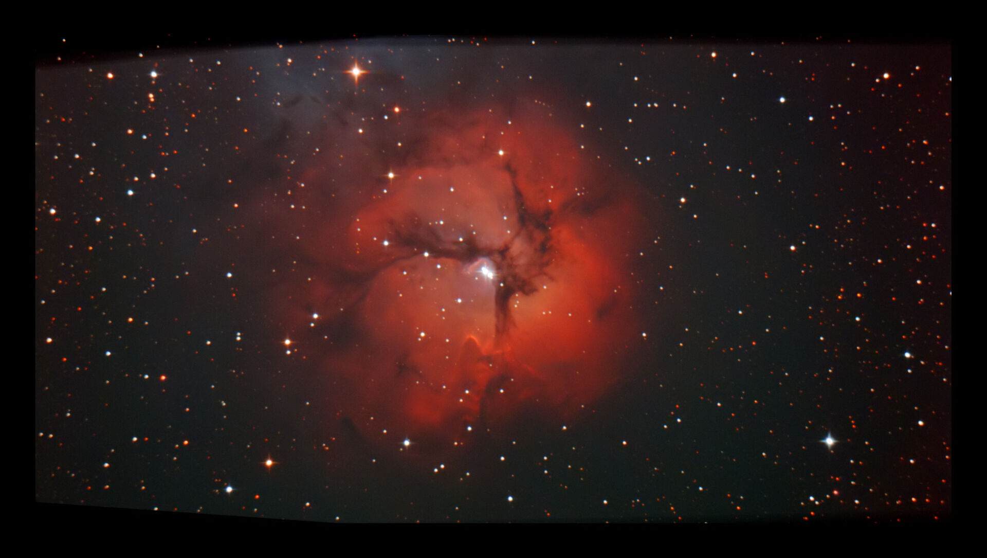 M20 いて座 三裂星雲 : FROM DEEP SPACE 宇宙の深い所から