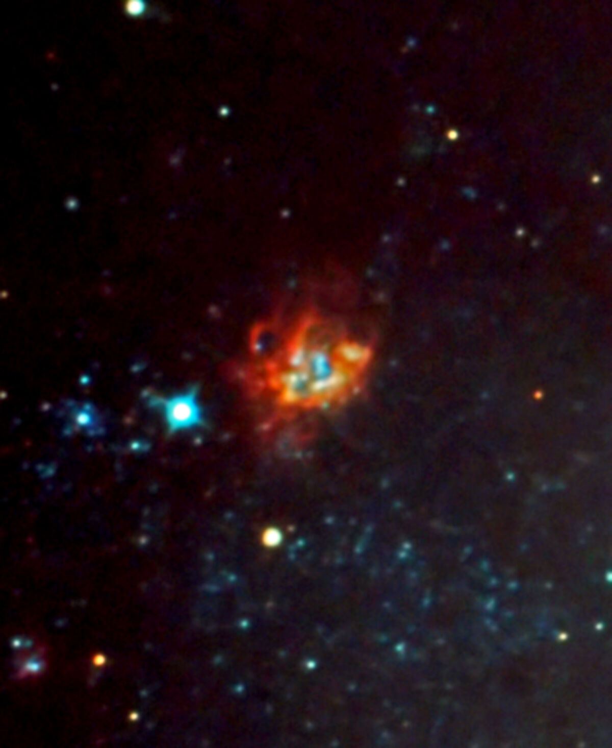 NGC604 さんかく座 M33の中のHⅡ領域 : FROM DEEP SPACE 宇宙の深い所から