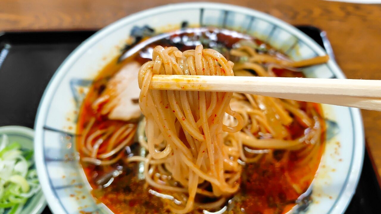 青森県青森市長島 そば処 吉田屋の冷しラー油そば : 青森食べ歩きブログ＠マスタンゴ