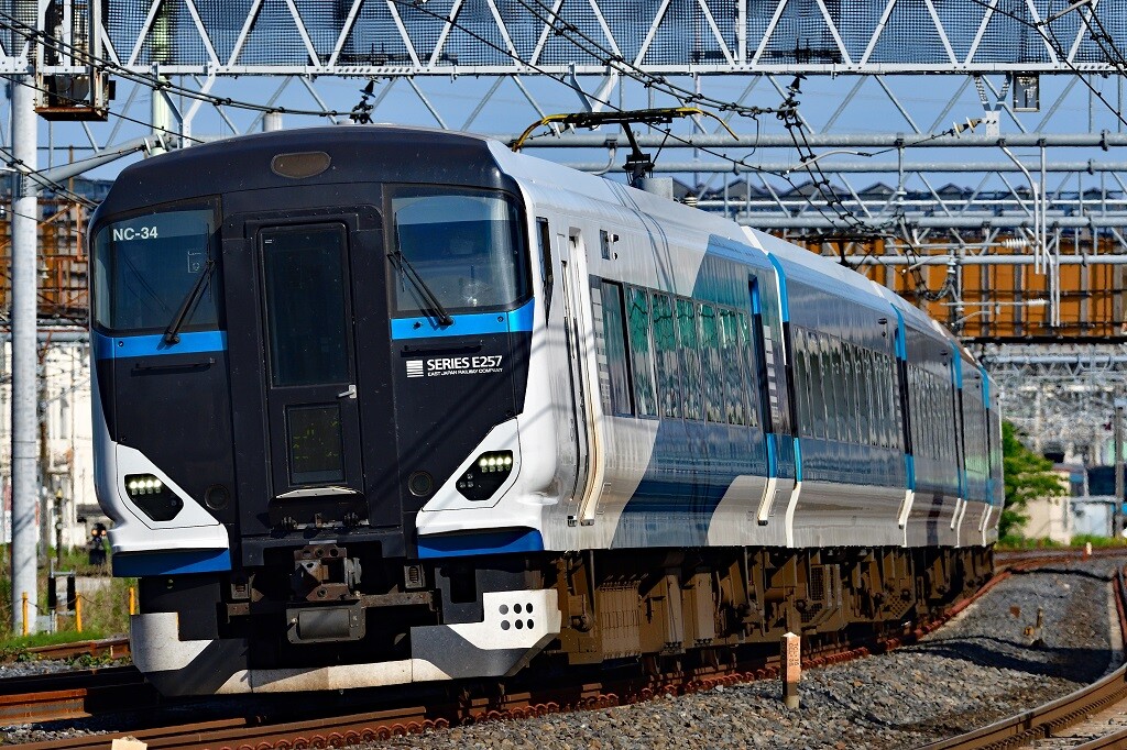 E257-2500 NC34編成 : ばんばんの鉄道放浪記Ⅱ