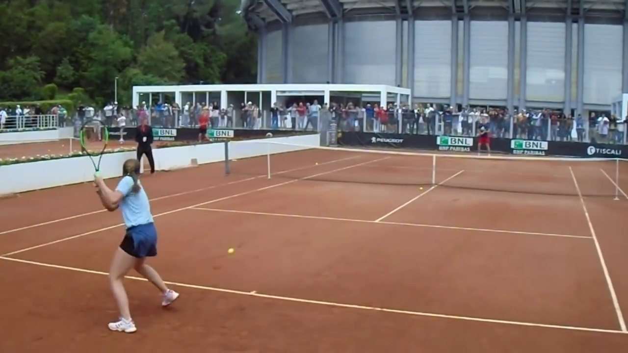 Jelena Ostapenko Practice : ♡ ☘