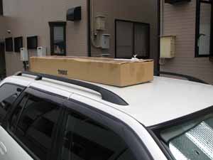 THULE 415 FootPack(スーリー ルーフレールキャリア415)の取り付け方 : tableau_in_mind Ⅲ