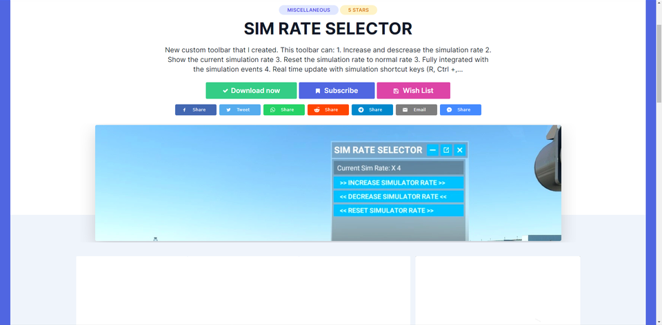 SIM RATE SELECTORの紹介（シミュレーション速度の変更） : 初心者のFS2020雑記帳 byたっく