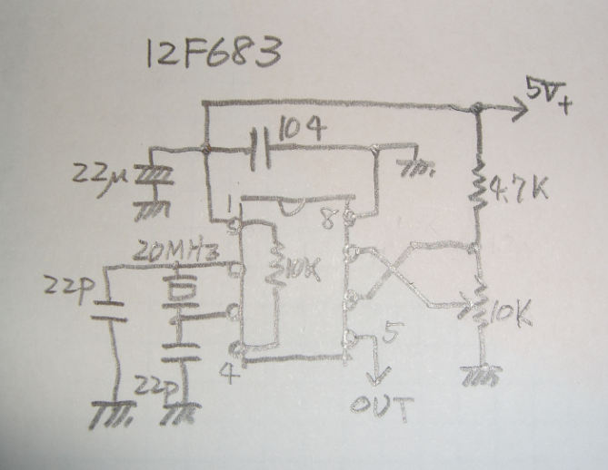 PIC12F683/高速PWM・・・その1 : JA1QVMのblog