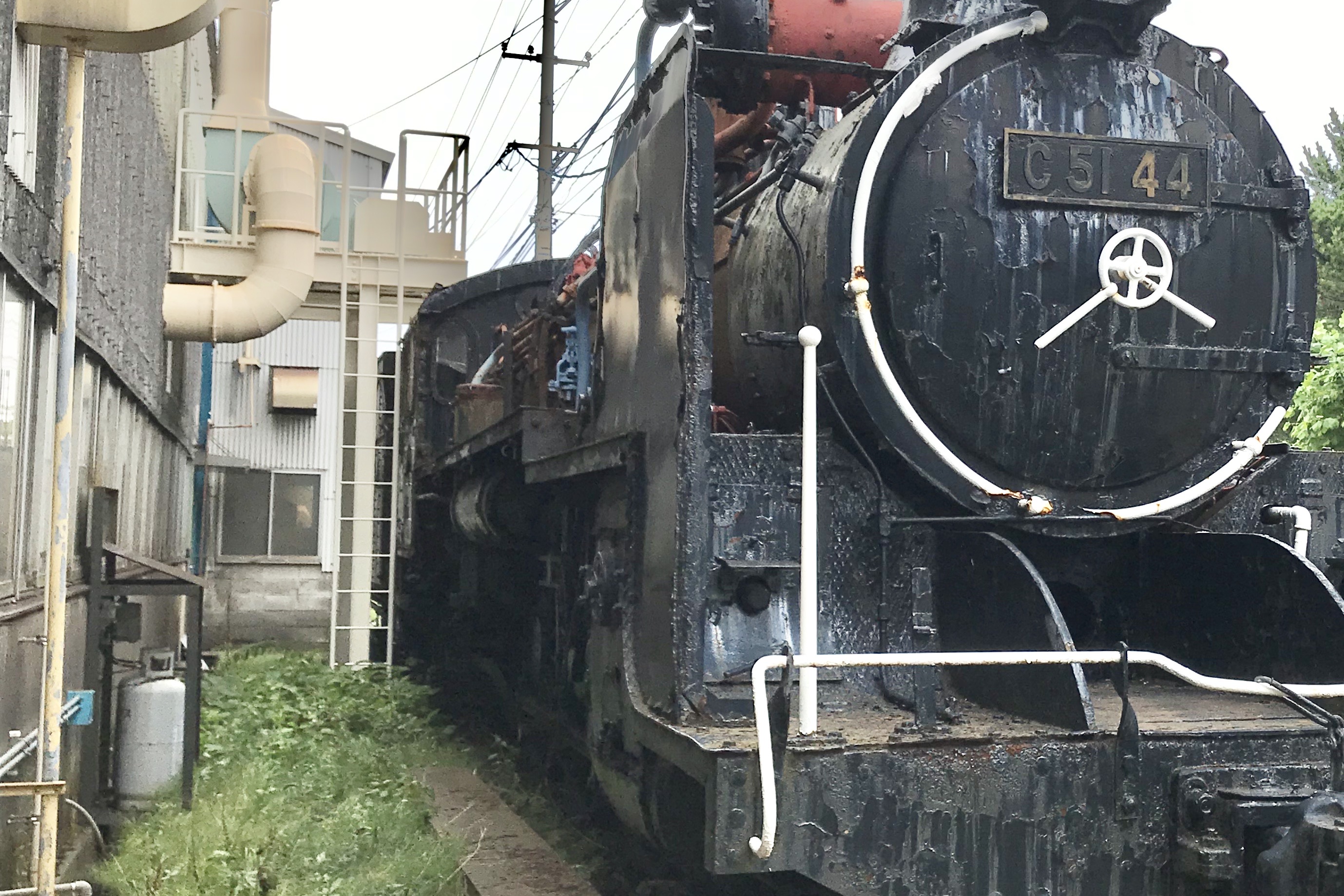 [保存蒸機めぐり] 土崎工場 C51 44 : 新•たいすんの鉄道&プラレールブログ