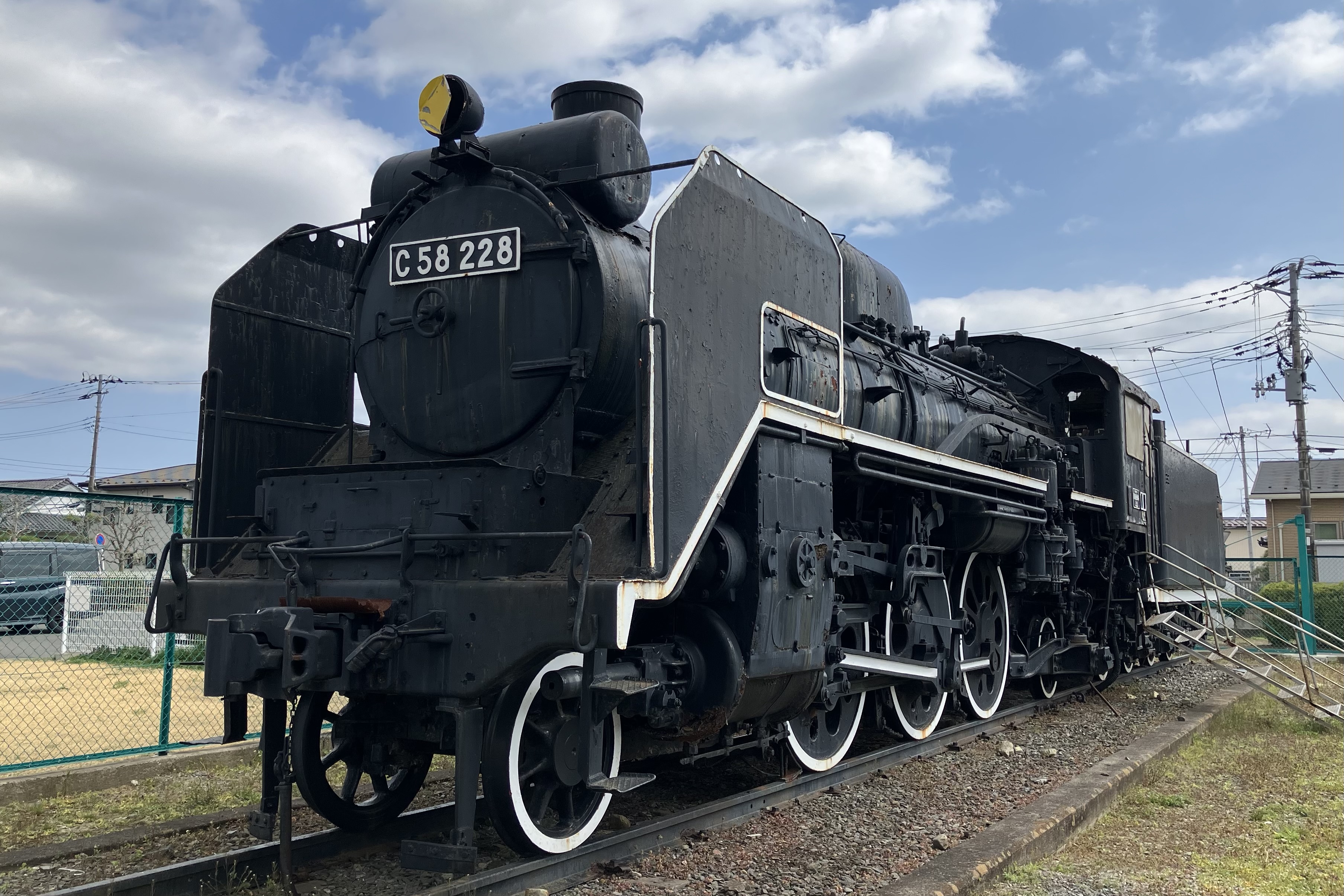 [保存蒸機めぐり] 北上公園 C58 228 : 新•たいすんの鉄道&プラレールブログ