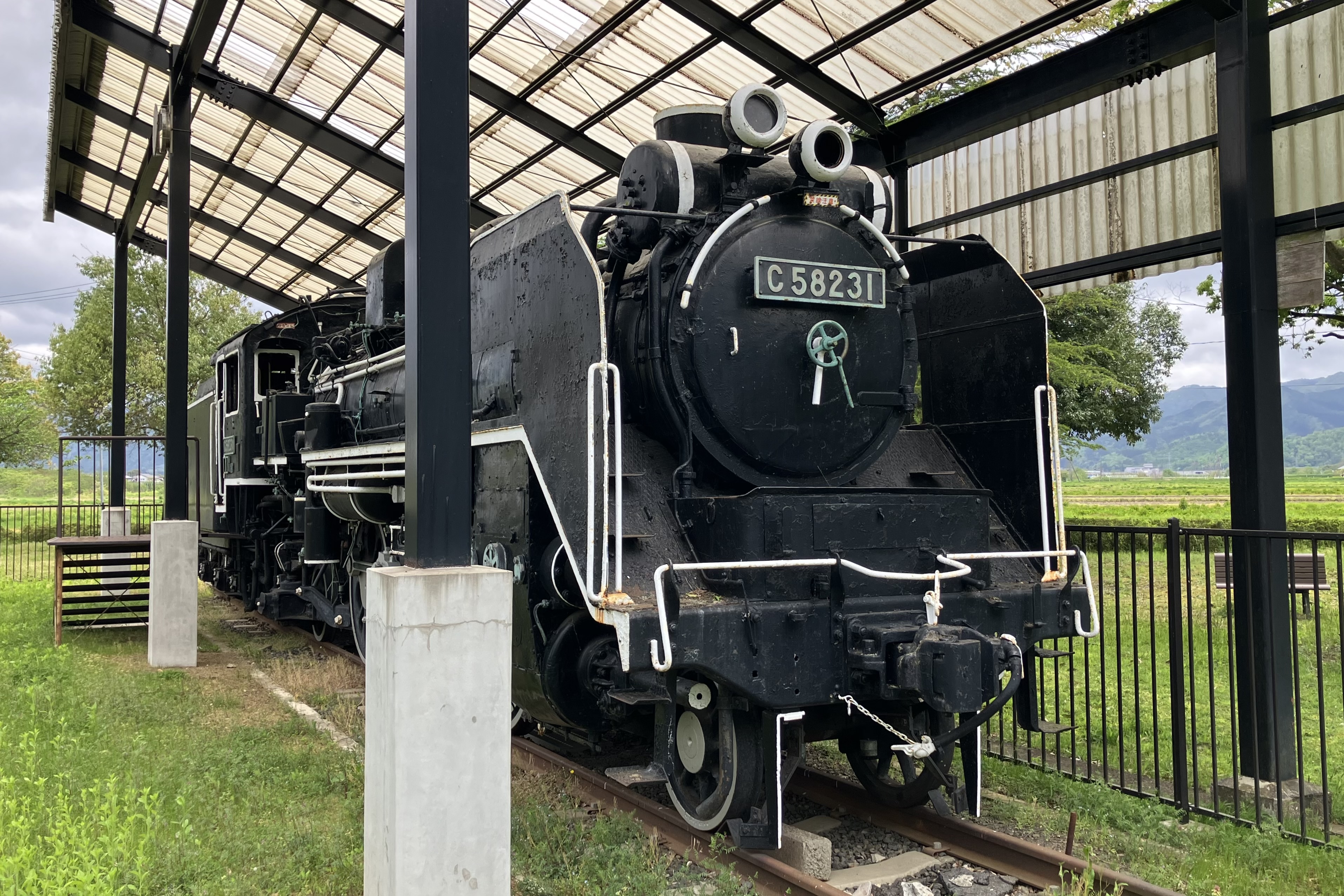 [保存蒸機めぐり] 上山市民公園 C58 231 : 新•たいすんの鉄道&プラレールブログ