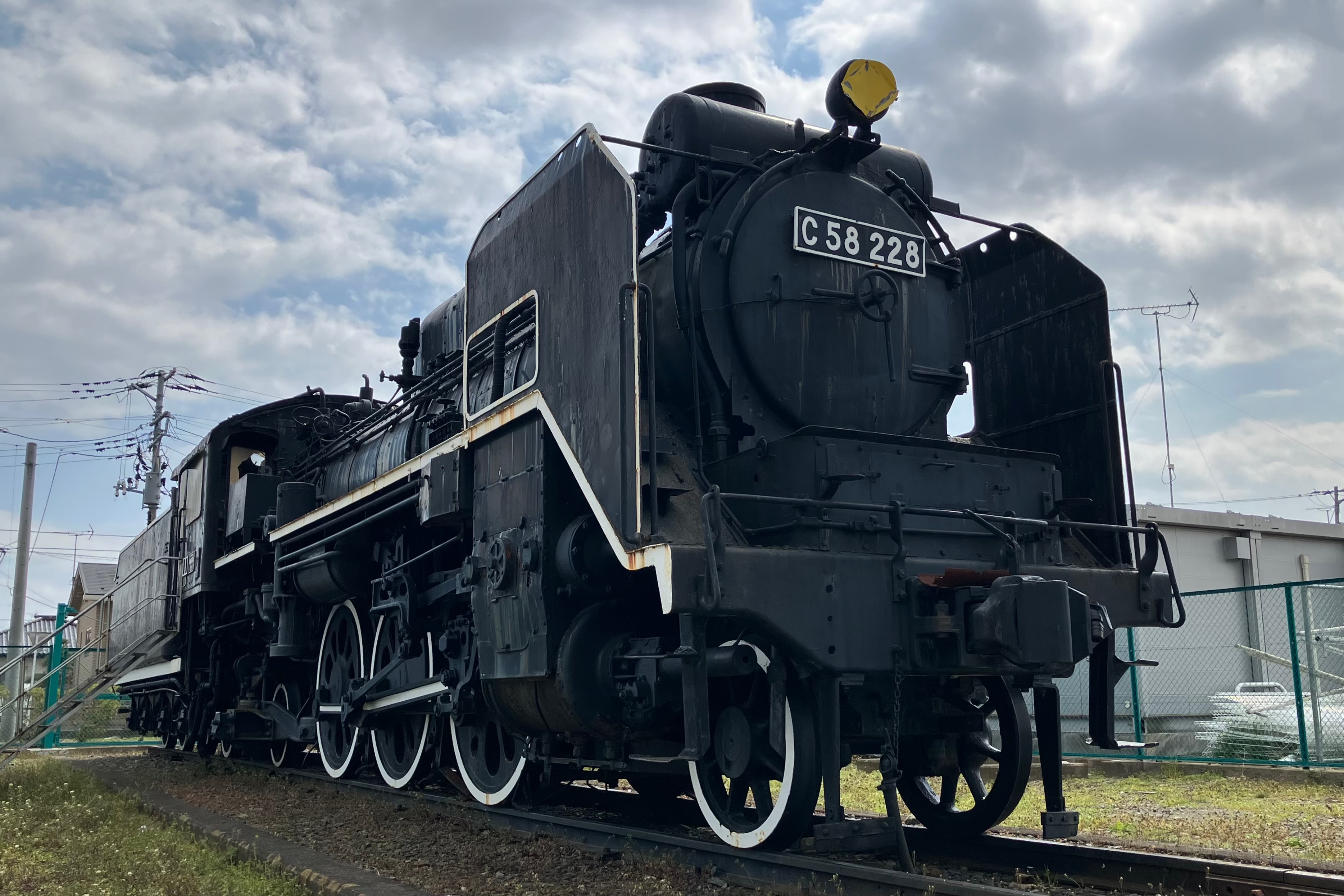 [保存蒸機めぐり] 北上公園 C58 228 : 新•たいすんの鉄道&プラレールブログ