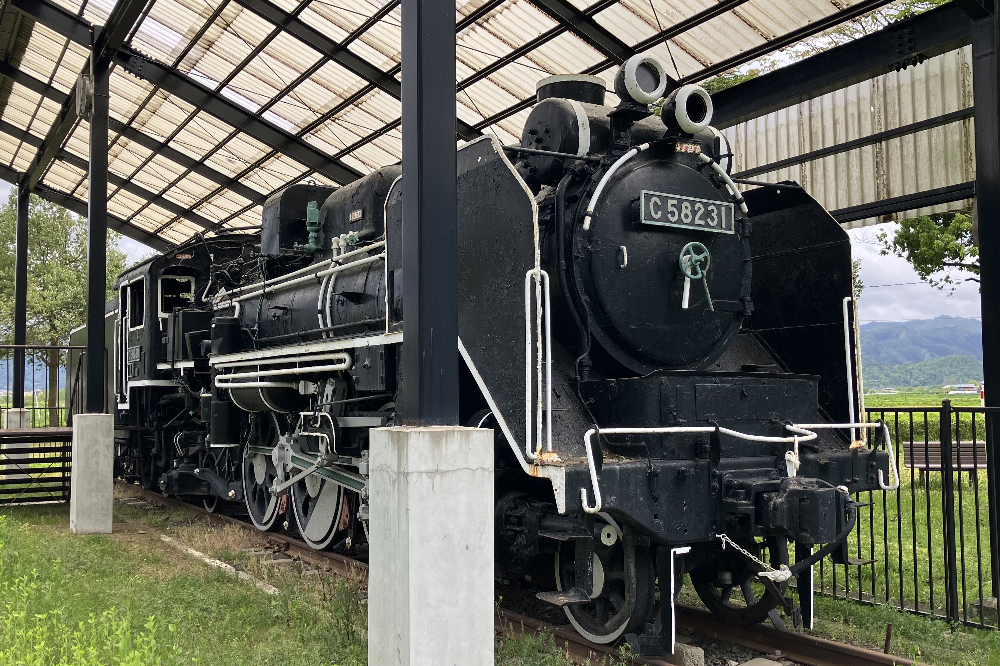 [保存蒸機めぐり] 上山市民公園 C58 231 : 新•たいすんの鉄道&プラレールブログ