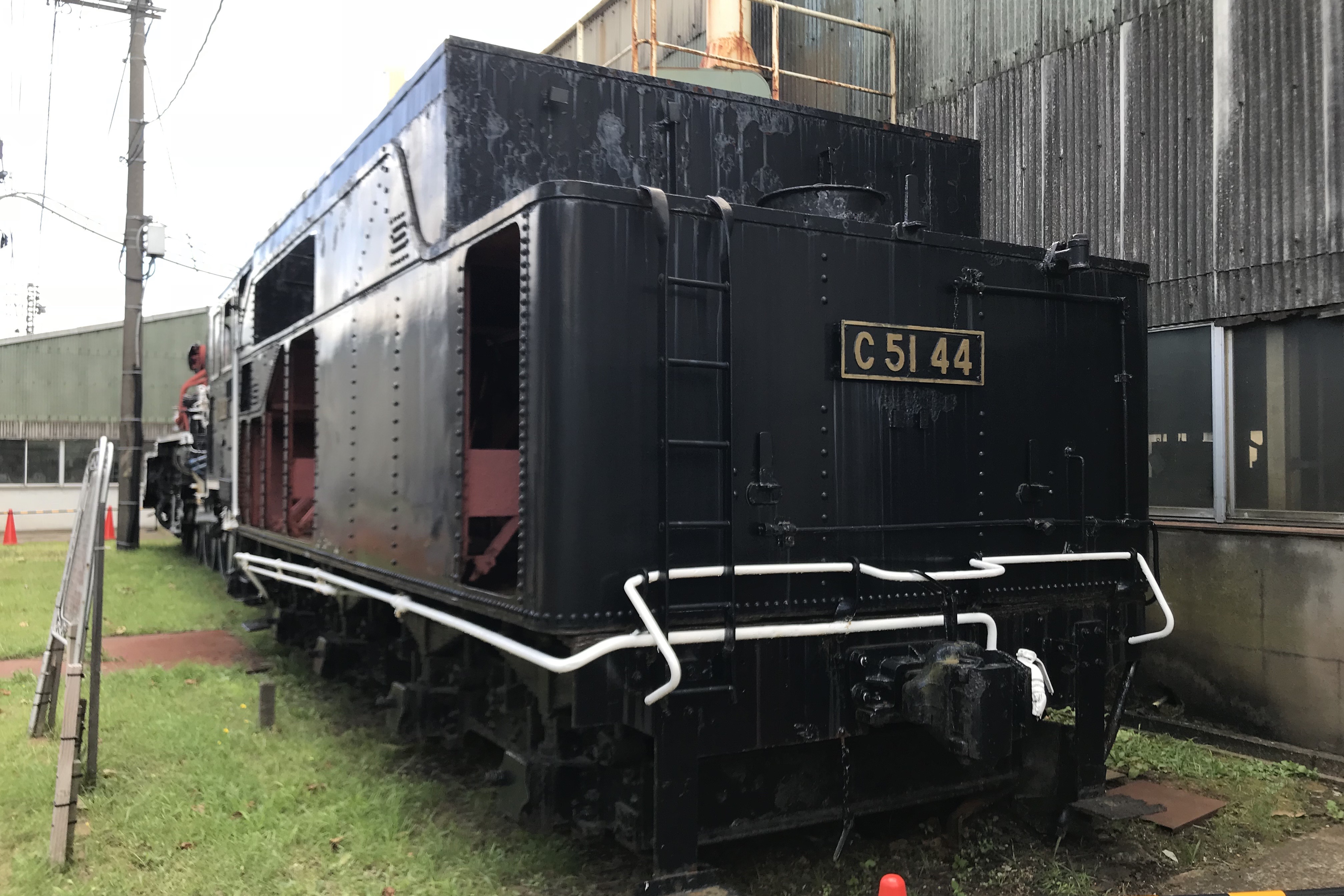 [保存蒸機めぐり] 土崎工場 C51 44 : 新•たいすんの鉄道&プラレールブログ