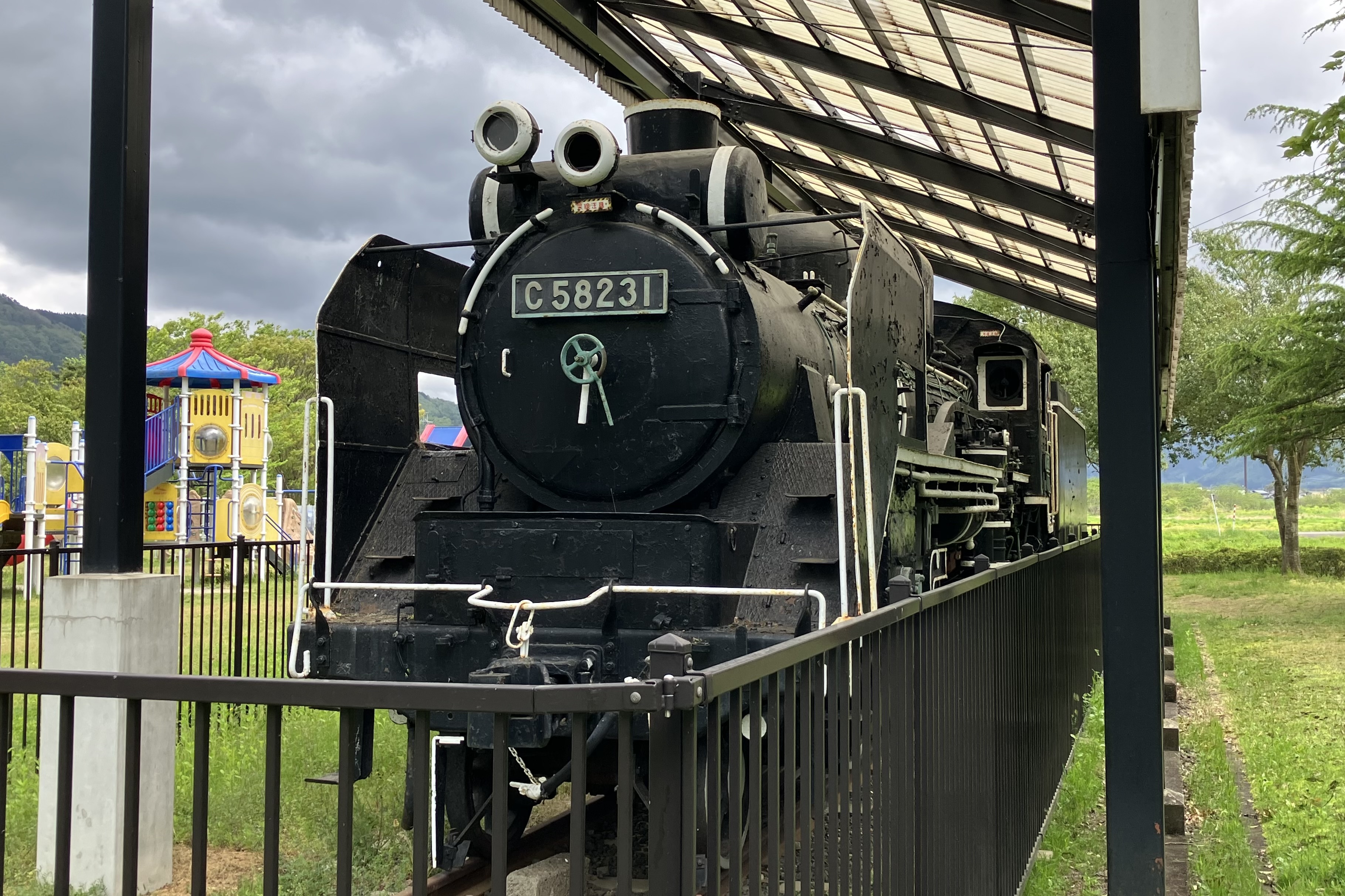 [保存蒸機めぐり] 上山市民公園 C58 231 : 新•たいすんの鉄道&プラレールブログ