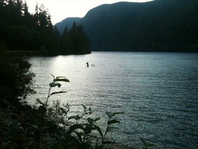 キャメロン湖のキャミー出現！！【Cammie, Cameron lake monster appearance!】 : 13SHOE・高野十座のブログ