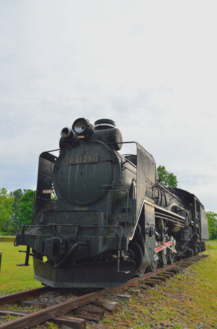 D51 397 士別市 つくも水郷公園にて : たかしの愉快適悦