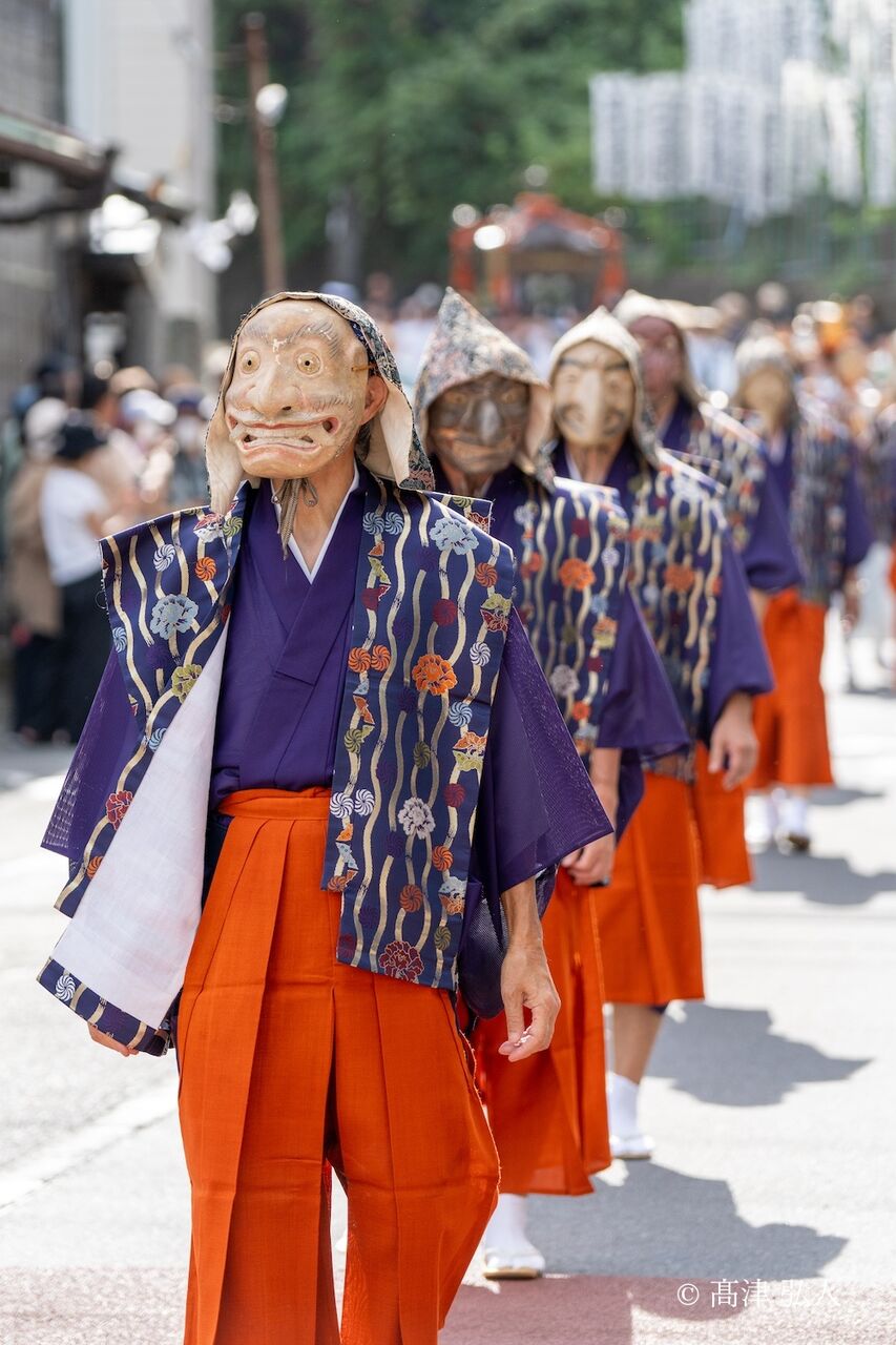 鎌倉 御霊神社 面掛行列 2024.9.18 : （旧）高津弘人・高津創造(株) ブログ