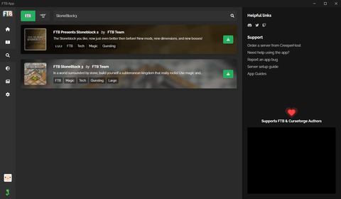 【FTB App】FTB Appを使用したMODパック導入と起動【minecraft】 : タケちゃんのんびり日記