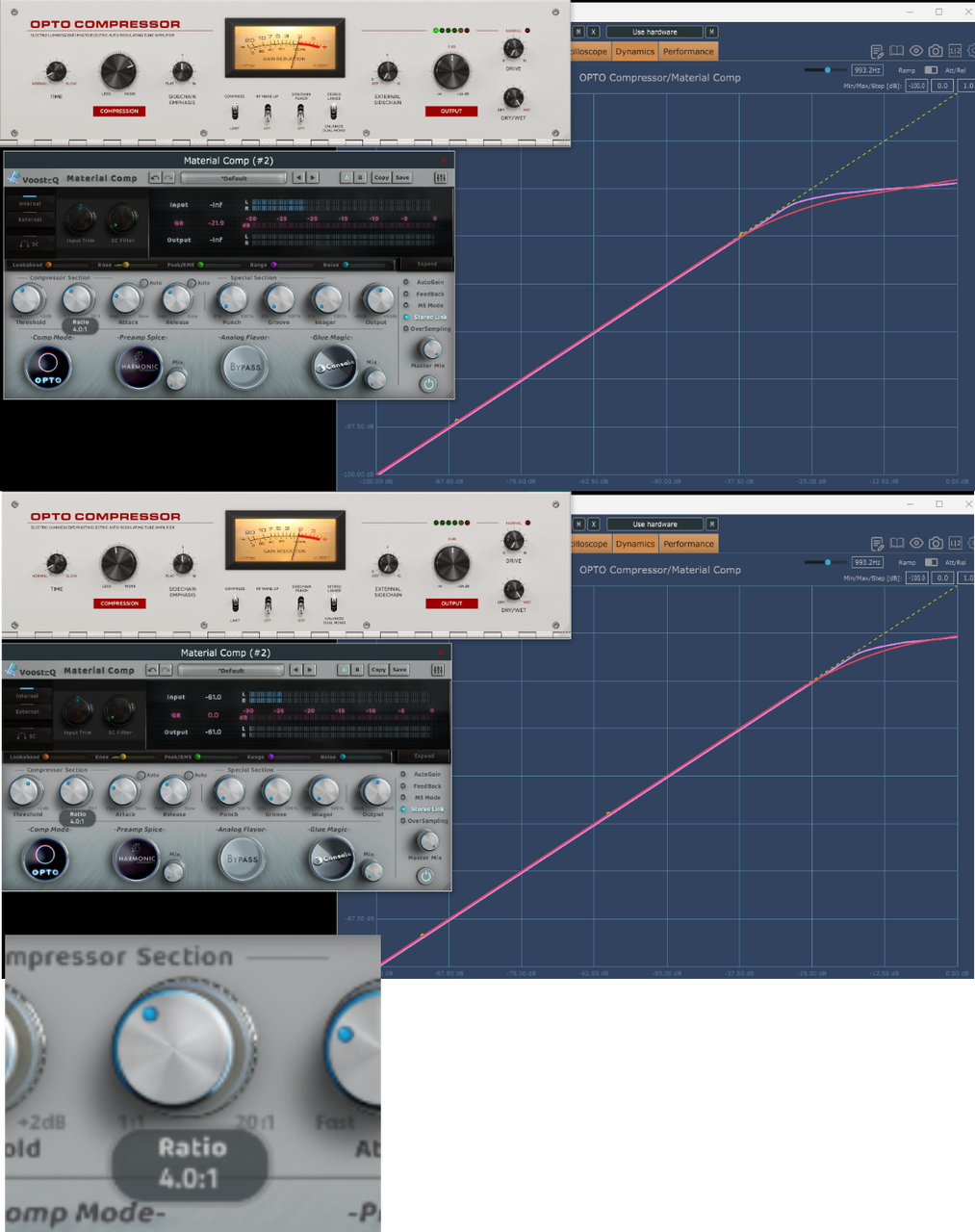 だから囁くのさ : Softube OPTO Compressor ： Plugindoctorで遊ぶ