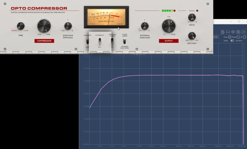 だから囁くのさ : Softube OPTO Compressor ： Plugindoctorで遊ぶ