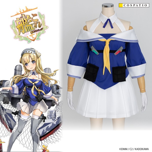 艦これ速報 艦隊これくしょんまとめ : 【艦これ】「Fletcher」「Johnston」のコスチュームがコスパティオより登場！