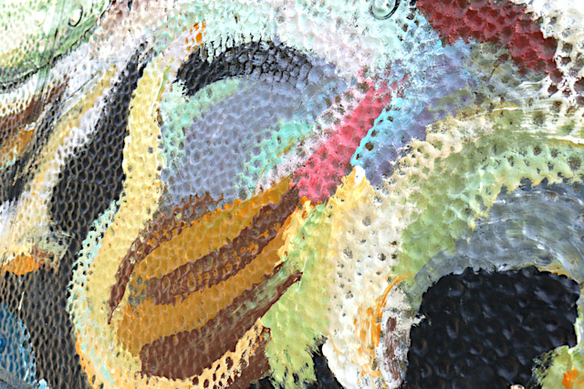 【海岸線の美術館】雄勝地区大浜漁港の防潮堤壁画「Okubi - e｜大首絵 アマノウヅメ / スサノオ / 鬼女 / 蛭児」宮城県石巻市 ...