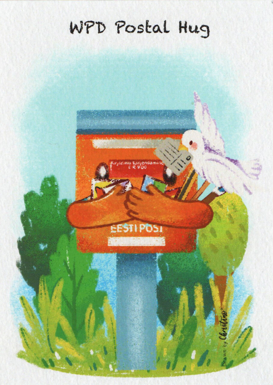 Estonia : Postcrossing card collection