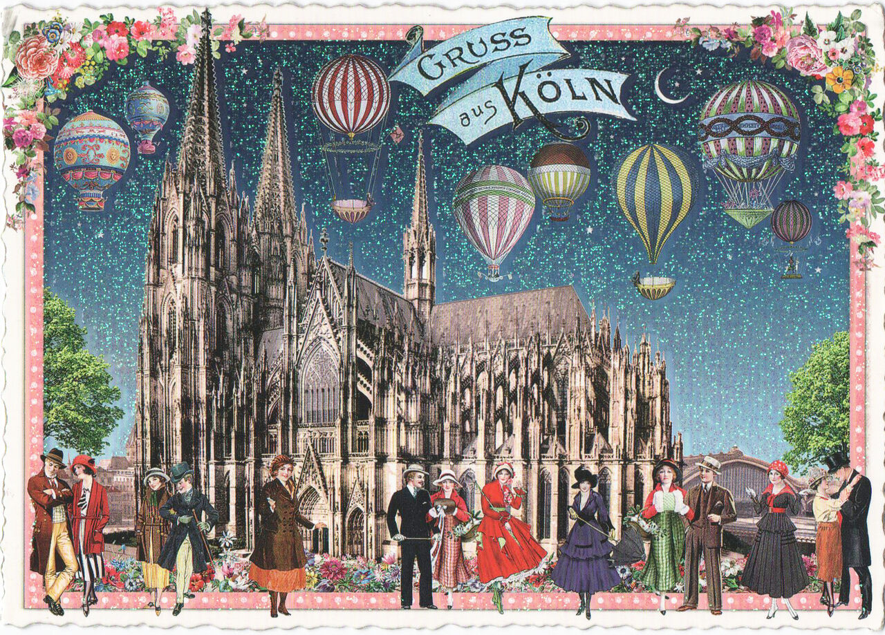 PK721, Kölner Dom : Postcrossing card collection