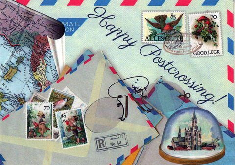 Happy Postcrossing! : Postcrossing card collection