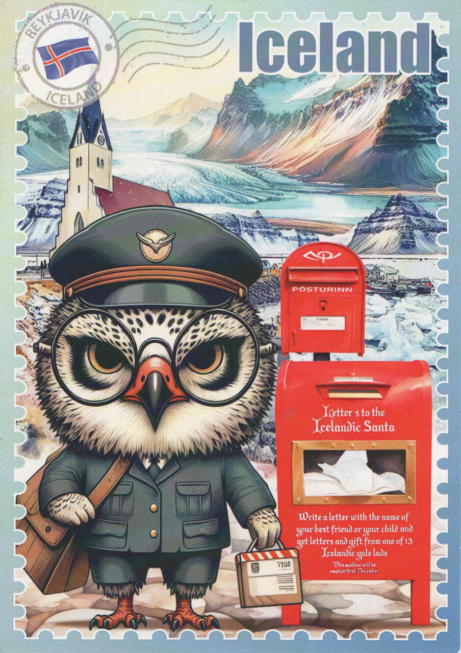 Iceland : Postcrossing card collection