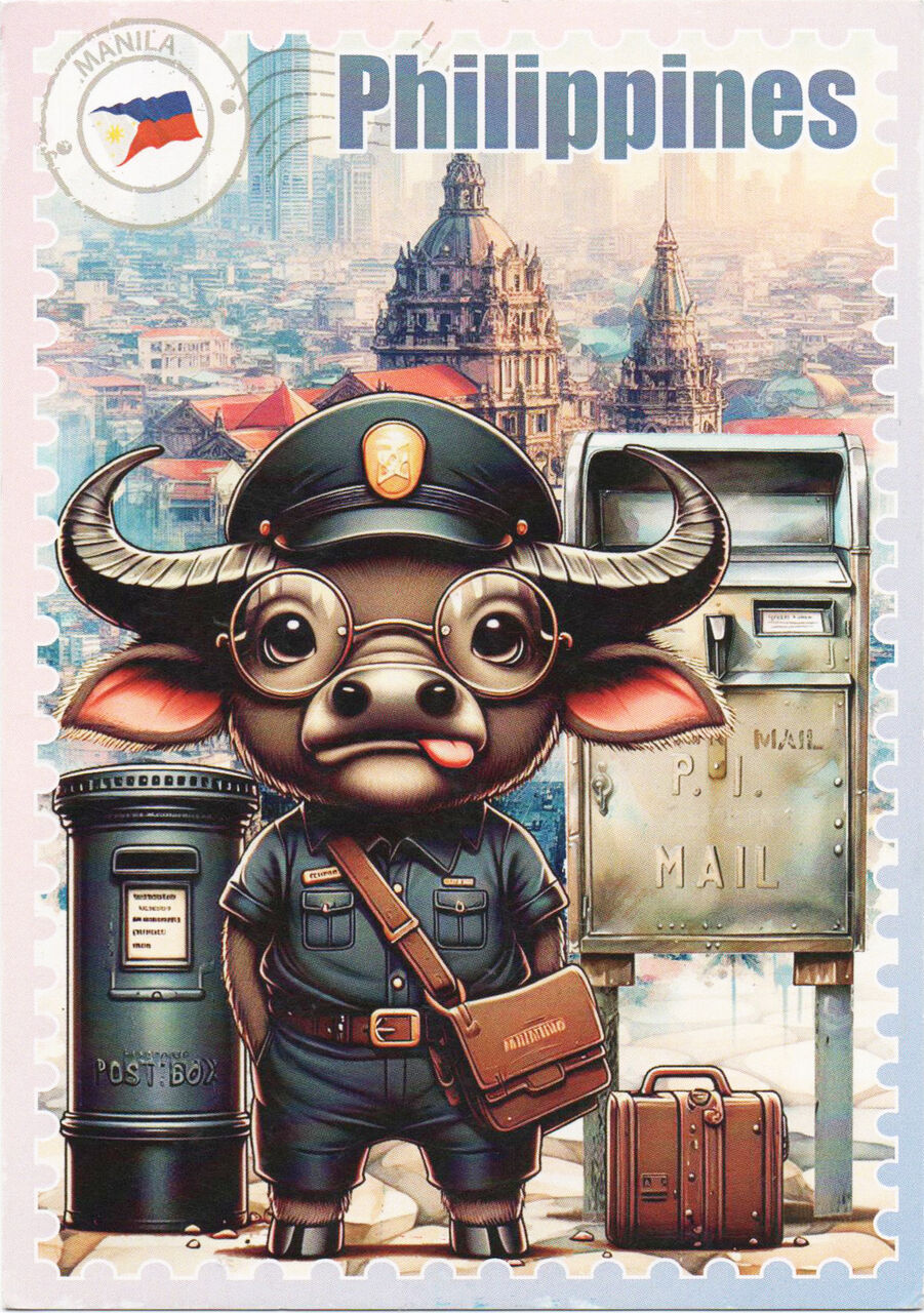 Philippines : Postcrossing card collection